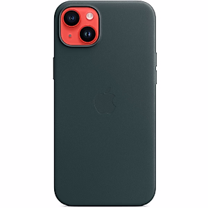 Apple iPhone 14 Plus Leather Case with MagSafe - Forest Green