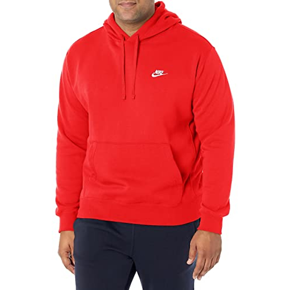 Nike Pull Over Hoodie, University Red/University Red, Medium-T