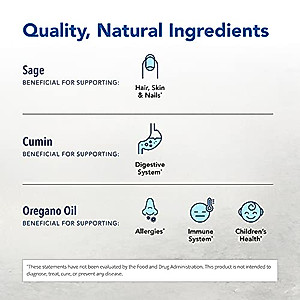 NORTH AMERICAN HERB & SPICE OregaRESP - 1 fl. oz. - Multiple Spice Oil with Oregano P73 - Healthy Immune Support - Non-GMO - 183 Servings