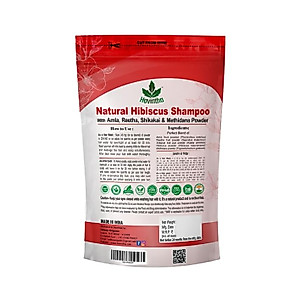 Havintha Natural Amla Reetha Shikakai Methidana And Hibiscus Powder Shampoo for Hair – 227 grams