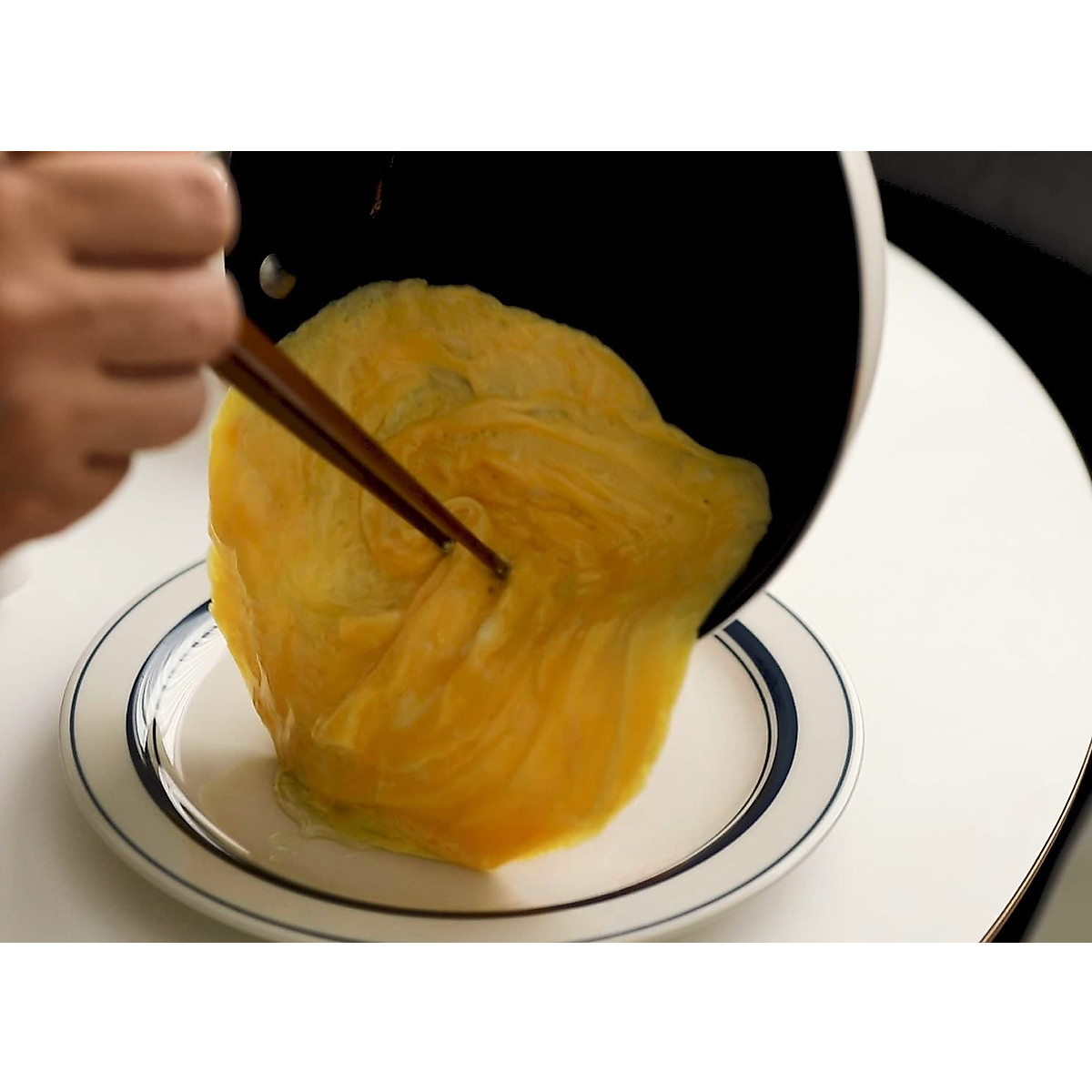 ValenCera by TeChef, 8" Ceramic Nonstick Frying Pan Skillet, Nontoxic - Free of PFAS, PFOA, PTFE, Made in Korea (8-in)