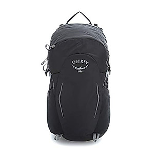 Osprey Hikelite 18 Hiking Backpack, Black & Hydraulics Backpack Water Reservoir
