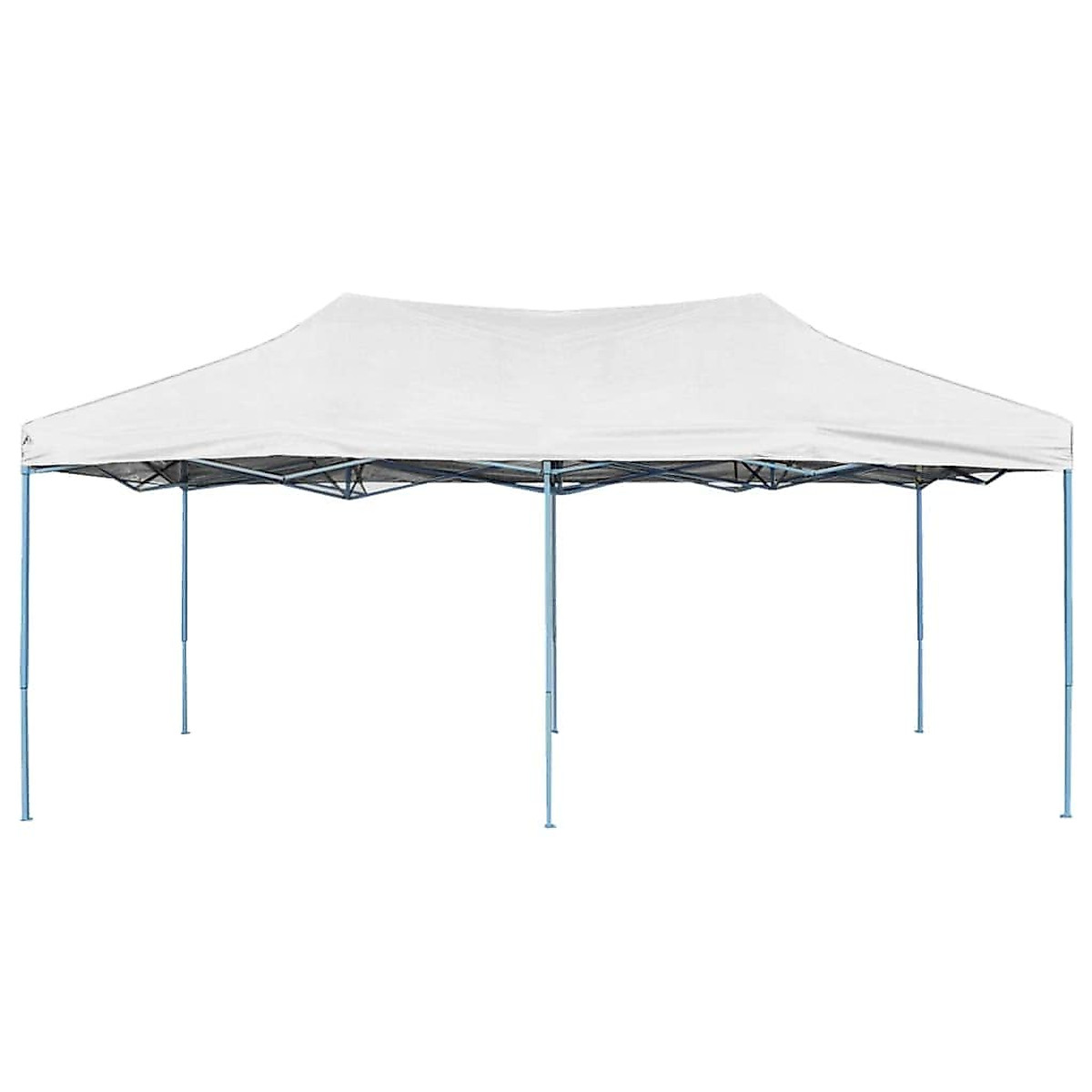 Professional Folding Party Tent,Outdoor Gazebo, Hardtop Gazebo,Backyard Gazebo,Garden Gazebo,UV and Water Resistant,for Parties,Wedding,Outdoor Events,BBQ,9.8'x19.7' Steel White