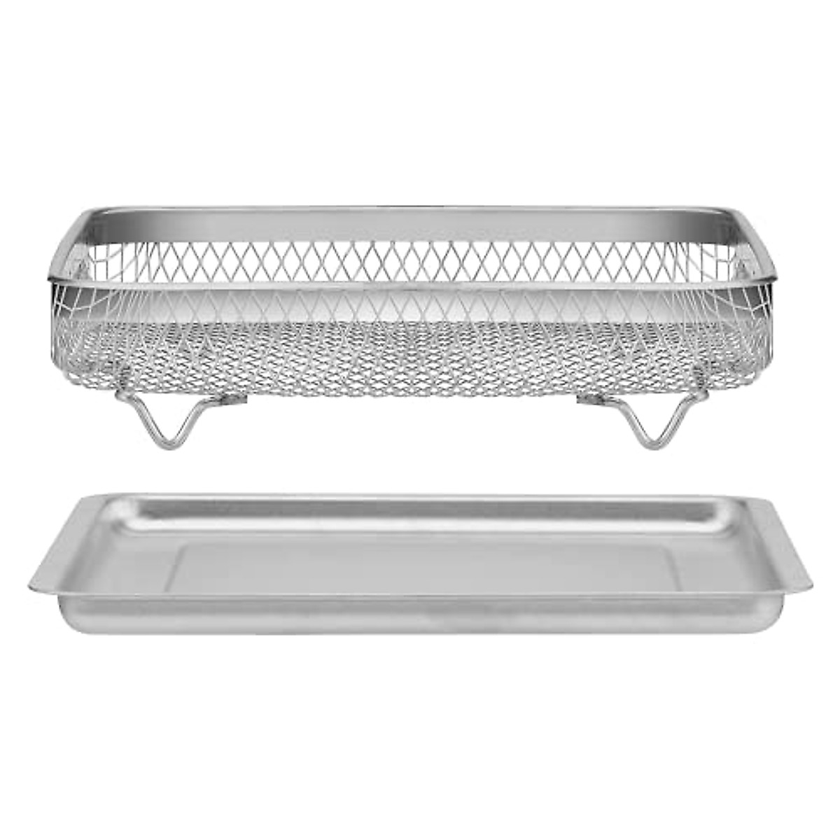 Cuisinart TOA-28 Compact Convection Toaster Oven Airfryer, 12.5" x 15.5" x 11.5", Stainless Steel