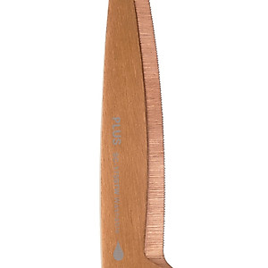 Plus Fit Cut Curve Titanium Scissors with Micro-Serrated Blade, Green (34555)