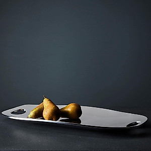 Nambe Handled 21” serving tray