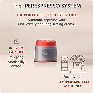 illy Coffee iperEspresso Capsules - Single-Serve Coffee Capsules & Pods - Single Origin Coffee Pods – Colombia Medium Roast with Notes of Fruit - For iperEspresso Capsule Machines – 21 Count
