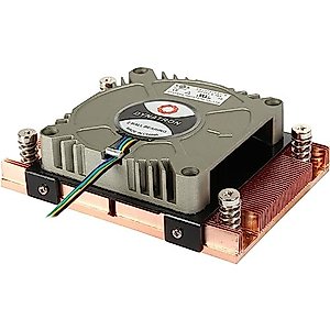 Dynatron A18 1U Active PWM Blower with Copper fins Active heatsink for AMD Socket AM4