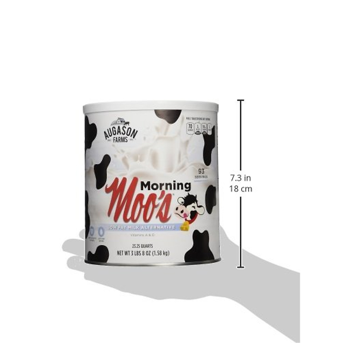 Augason Farms Morning Moo's Low Fat Milk Alternative