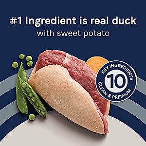 Canidae Pure Real Duck & Sweet Potato Recipe Adult Dry Dog 24 LB