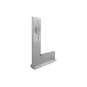 Kinex 4034-12-010 4 Inches Tall x 2.75 Inches Wide Try Machinist Square with Base DIN 875/1 Square to w/in 0.0005 Inches