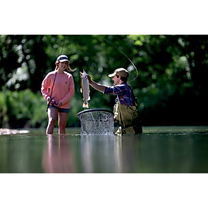 Frabill Floating Wade Net 19"x 25" Hoop Size, Black