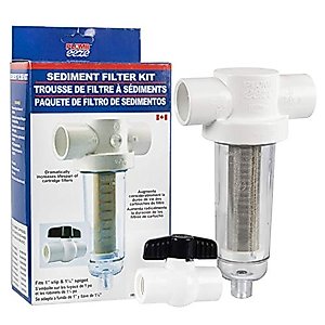 PLUMB eeze 1 inch Slip in-line T-Screen Filter with 100 Mesh