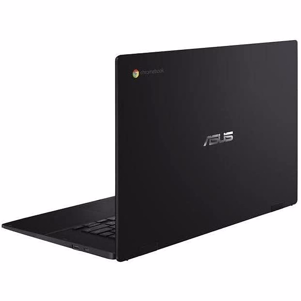 ASUS CX1500CNA Chromebook 15.6" HD Laptop, Intel Celeron N3350 Processor, 4GB RAM, 64GB eMMC Flash Memory, Intel HD Graphics, HD Webcam, Stereo Speakers, Chrome OS, Black, (renewed)