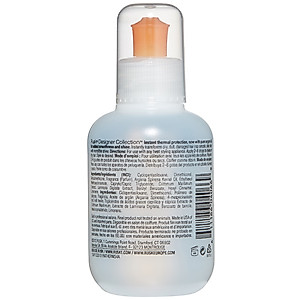 RUSK Designer Collection Thermal Serum with Argan Oil, 4.2 Oz, Alcohol-Free, Heat Protection and Shine, Frizz Eliminator, Great for Conditioning and Incredible Shine