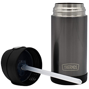 Thermos Funtainer 12 Ounce Bottle, Charcoal