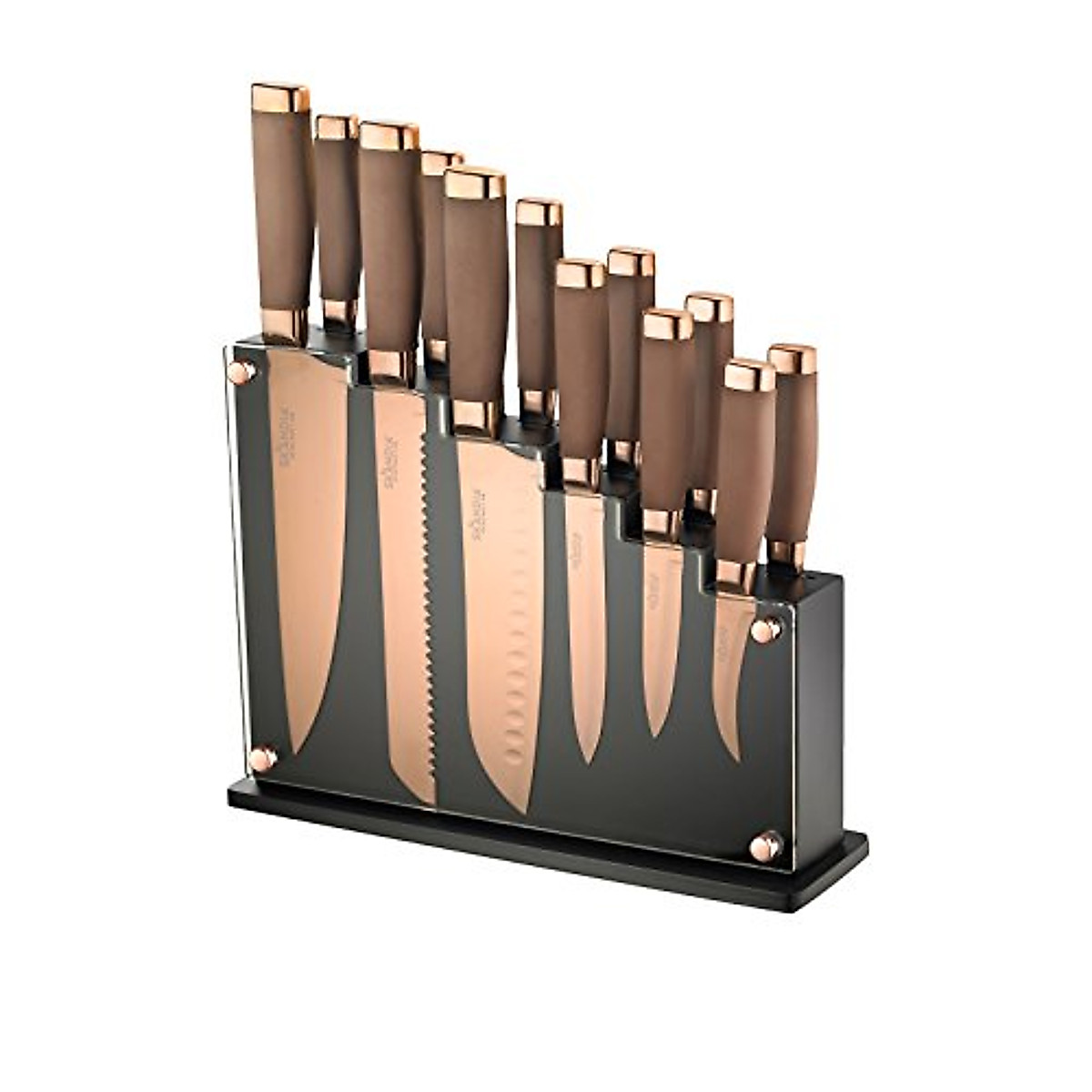 Hampton Forge Hmc01B098C Forte 13Pc Block Set With Magnetic Block