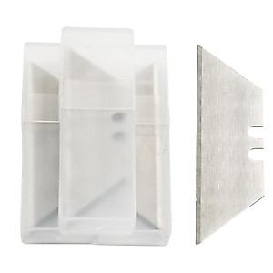 suiwotin 30pcs Utility Knife Blades, Heavy Duty SK5 Steel Razor Blades for Utility Knives, Box Cutter, Carpet, Roofing