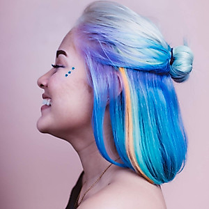 20 Pieces Hair Highlight Cap Kit Disposable Highlight Tipping Cap Salon Hair Coloring Dyeing Hair Cap with 2 Pieces Metal Hooks for Salon and Home Use Hair Highlighting Coloring Supplies (Purple)