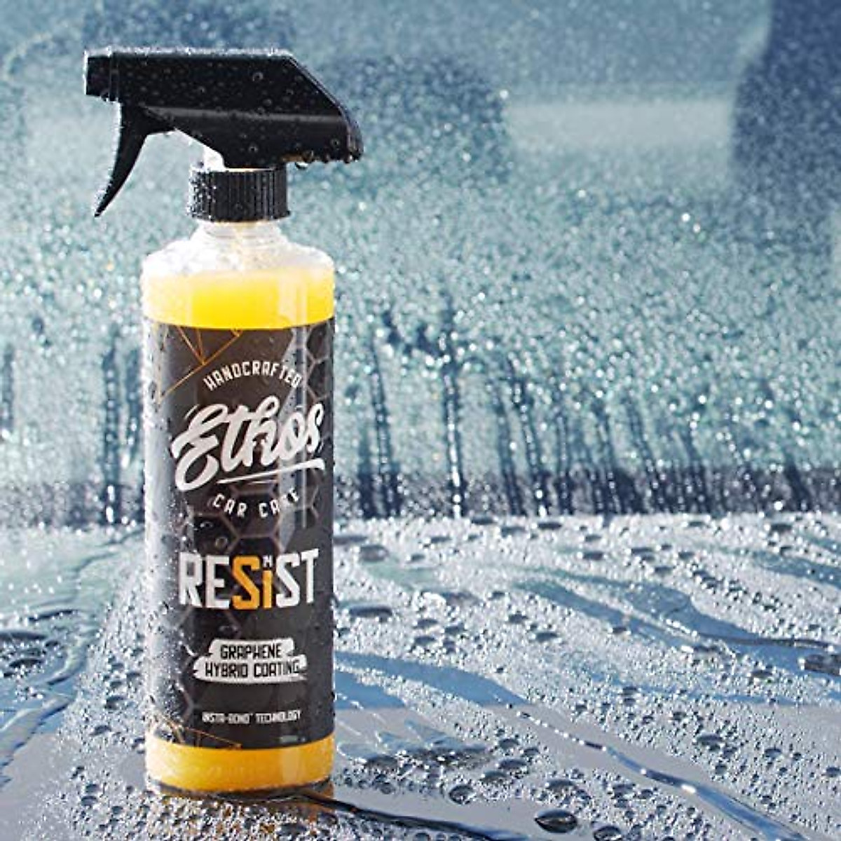 Ethos Resist - UV Ceramic Coating for Cars - Reduces Water Spotting - Enhances Coatings - Graphene Ceramic Coating Protection for Car, Boat, RV, Truck