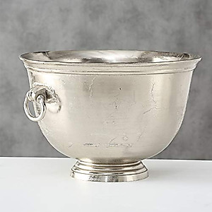 WHW Whole House Worlds Oversized Luxury Champagne Bucket with Old World Panache, 17.75 Inches, (45 cm) Grand Hotel Collection