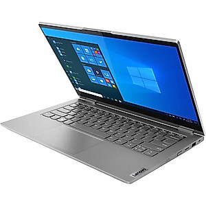 Lenovo ThinkBook 14s Yoga 2-in-1 Laptop with 14.0" FHD IPS Touchscreen, Intel 11th Gen i7-1165G7 Processor, 24GB RAM, 1TB SSD, Fingerprint Reader, Pen, Backlit Keyboard, WiFi 6, and Windows 10 Pro