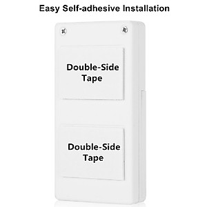 WSDCAM Freezer Door Alarm with Delay When Left Open, 3/15/30/60 Seconds Adjustable Delay Refrigerator Alarm Wireless Fridge Alarm Door Open Alarm Loud 108 dB