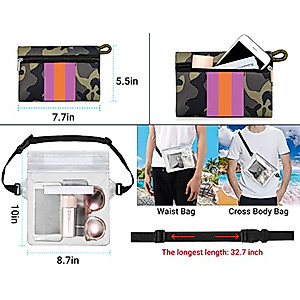 IBFUN Neoprene Large Beach Bag for Women Pool Gym Travel Tote Bag