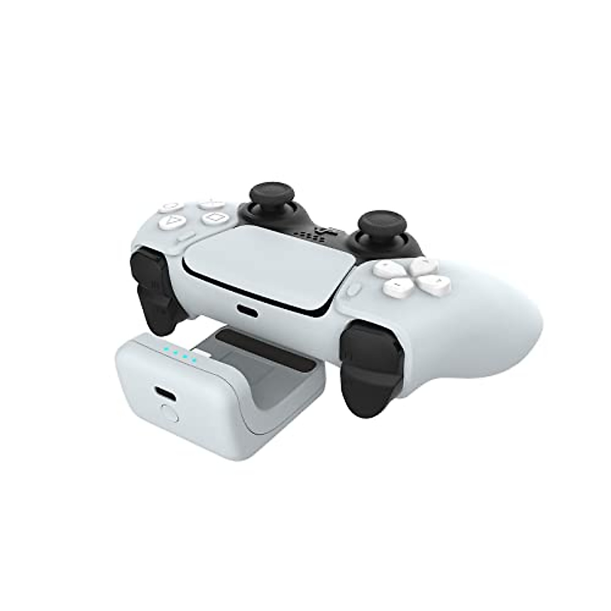 Rii Rechargeable Battery Pack 2000mAh with LED Indicator Play and Charge Kit with USB Type-C Charging Cable for Playstation 5 PS5 DualSense Controller