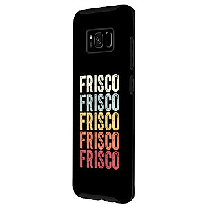 Galaxy S8 Frisco Colorado Frisco CO Retro Vintage Text Case