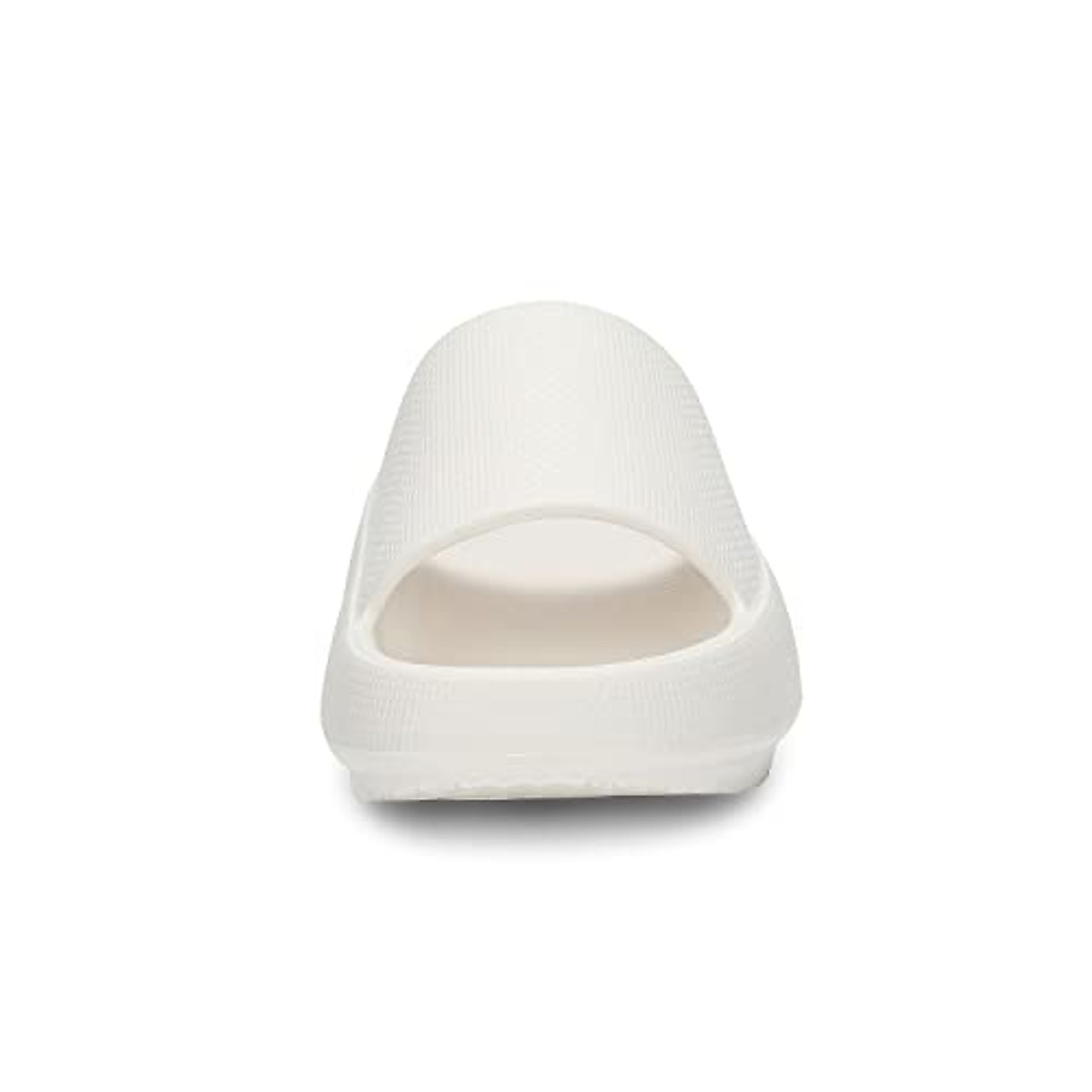 Dirk Slides for Women and Men Sandals Pillow Slippers Shower shoes Cushioned Cloud Slides,White,9 Women/7 Men