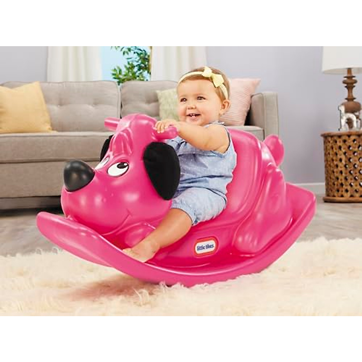 Little Tikes Rockin' Puppy- Magenta