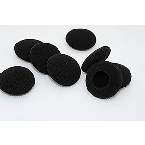 YunYiYi 4 Pairs Replacement Earpads Foam Ear Pads Sponge Cushions Cover Cups Compatible with Sony MDR-Q21 Q22 Q23 Q38 Q21LP Q68 BT140Q Q50 Q55 G73 Headphones Headset Earphones