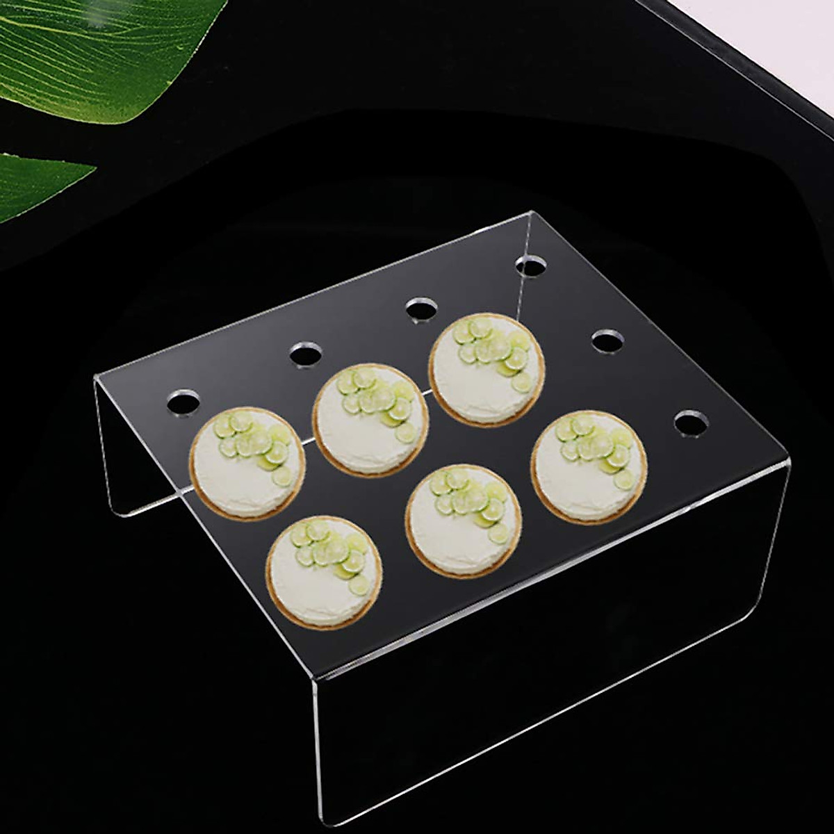 DOITOOL 1 Set 12 Hole Push Pop Cake Stand and Clear Push- up Cake Pop Shooter Plastic Containers for Wedding Baby Shower Birthday Parties