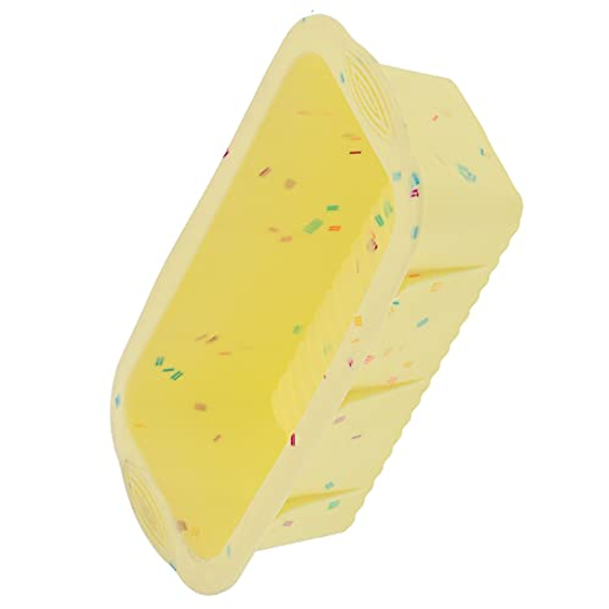 QANYEGN Bread Pan, Bread, Silicone Cake for Kitchen Restaur Baking Cake Bread Dessert Rectangular(²ÊÁ£»Æɫ)