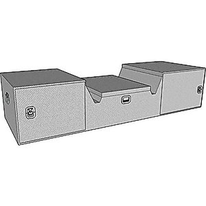UAA TB203-57RD 57" V-Shape 5th Wheel RV Box