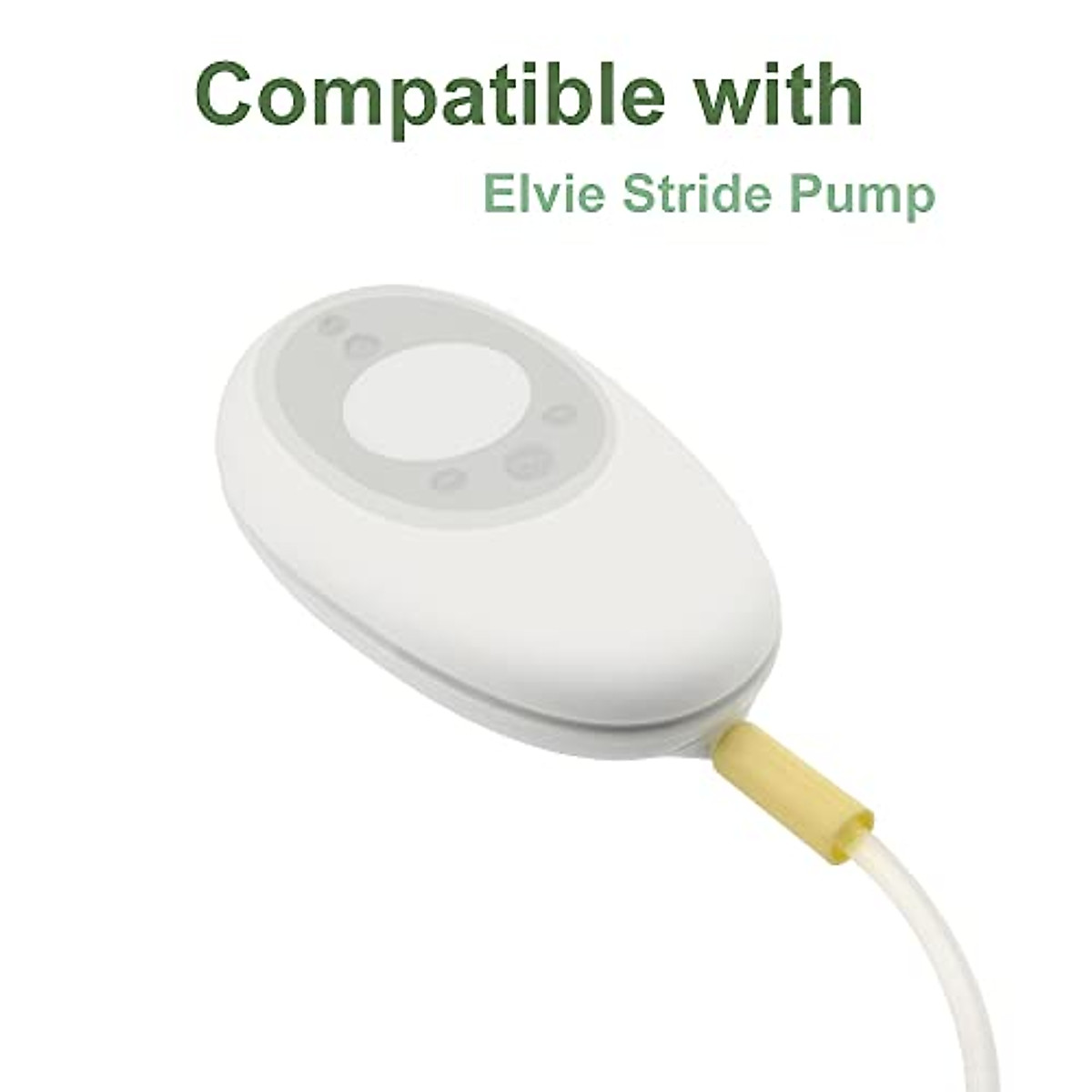 Maymom Tubing Compatible with Elvie Stride Pump; Not Original Elvie Stride Pump Parts or Accessories, Replacement Parts for Elvie Stride Tubing