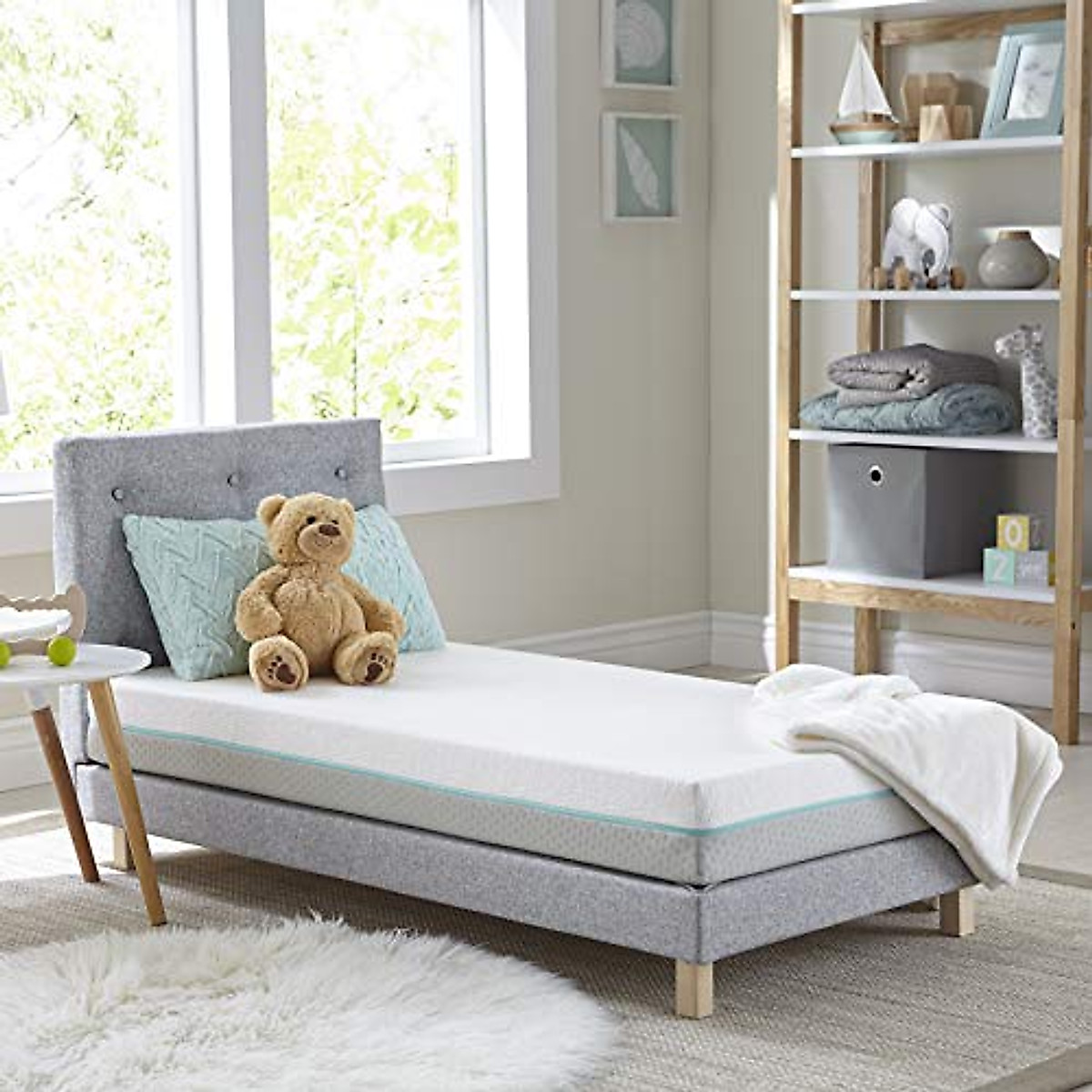 Tempur-Pedic TEMPUR-Dream 2-Stage Waterproof Baby Crib and Toddler Mattress - Made in USA, 52"x28"