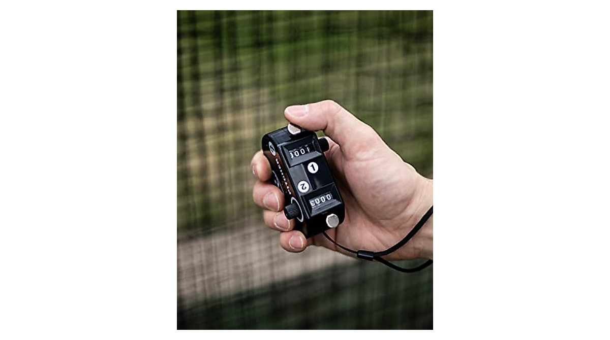 Rawlings Dual Pitch Counter for Baseball & Softball | Keeps Track of ...