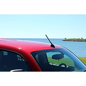 AntennaMastsRus - 8 Inch Screw-On Antenna is Compatible with Mazda 2 (2011-2021)