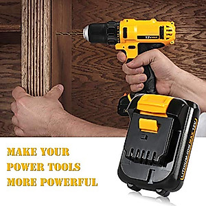 Geelink 2 Pack 3.0Ah 12V Max Lithium Ion Battery Replacement for Dewalt 12V Battery DCB120 DCB123 DCB127 DCB122 DCB124 DCB121