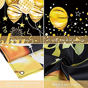 38th Happy Birthday Door Banner Birthday Decorations for Men Birthday Party Decorations Birthday Backdrop