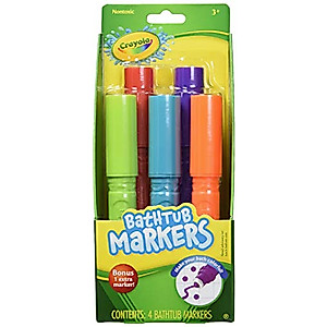 Crayola Bathtub Markers, Assorted Colors 5 each
