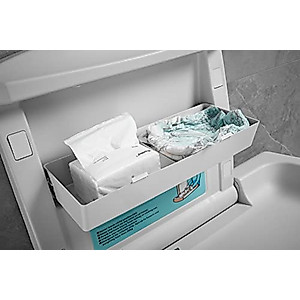 Baby Changing Station Wall Mount, Fold Down Diaper Changing Table, Diaper Changing Station, for Commercial bathrooms
