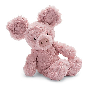 Jellycat Squiggle Pig Stuffed Animal, Small, 9 inches