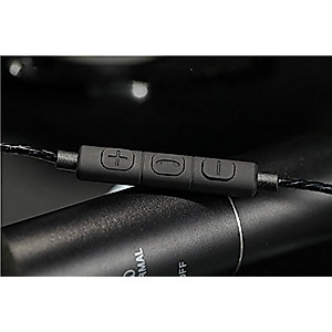 Sqrmekoko OFC Upgrade Audio Cable Cord with Volume Control and Mic Function for Sennheiser IE8, IE80, IE8i Earphone
