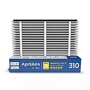 AprilAire 310 Replacement Filter for AprilAire Whole House Air Purifiers - MERV 11, Clean Air & Dust, 20x20x4 Air Filter (Pack of 1)