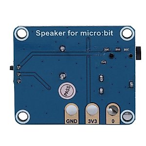 Speaker Module Expansion Board,Speaker Module Expansion Board for Micro: bit NS8002 Chip Compatible for 3.3V/5V Arduino Boards,Supports for Arduino Development Board