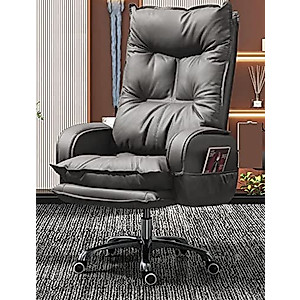 JGQGB Boss Chair Office Chair Computer Chair Sedentary Comfortable Home Study Desk and Chair Back Chair Business Seat (Color : E, Size : 1 pcs)