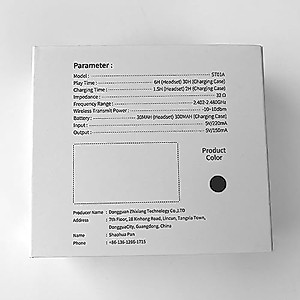 Wireless Earbuds, Bluetooth 5.3 Headphones Stereo Bass Bluetooth Earbuds Built in Noise Cancelling Mic 36H Playtime Wireless Earphones with Mini Charging Case IP7 Waterproof Ear Buds for Android iOS